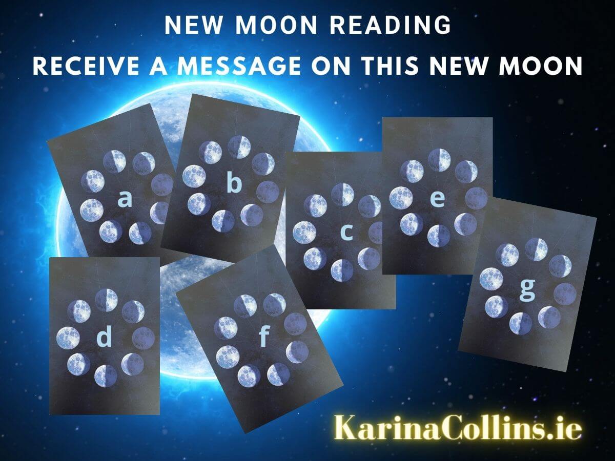 New Moon Reading - Lunar Oracle Cards | KarinasTarot.com